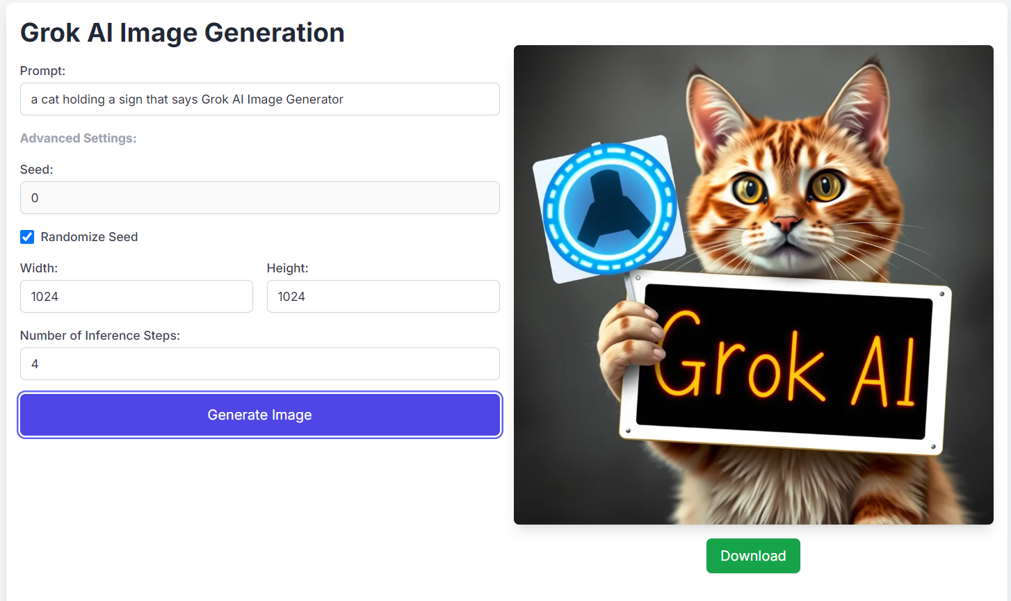 Grok AI Image Generator | Grok 2.0 Free